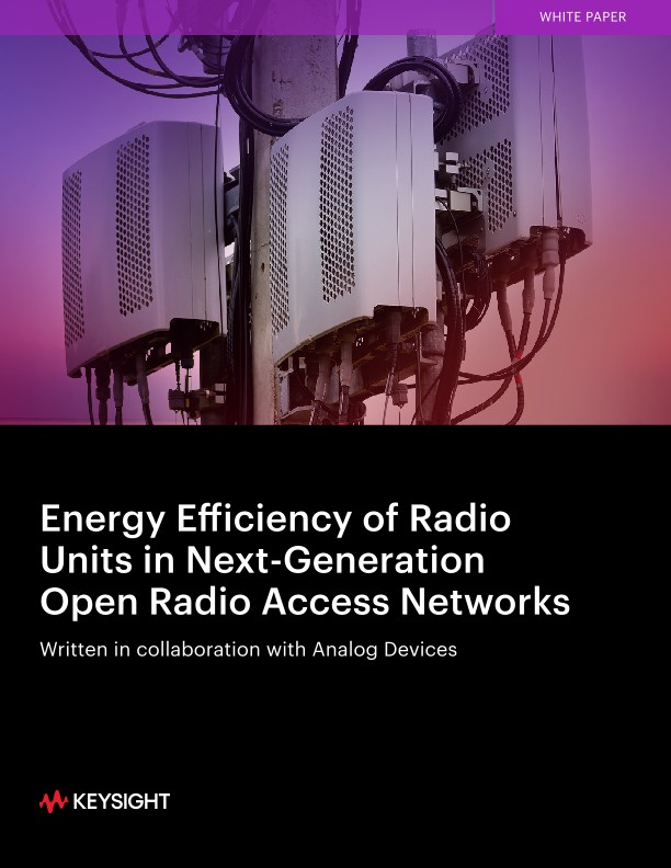 Energy Efficiency of Radio Units in Next-Generation Open Radio Access Networks PDF Asset Page ...